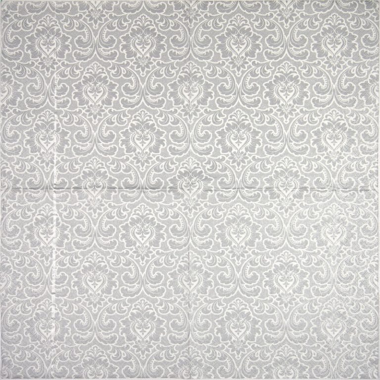 Paper Napkin - Wallpaper pattern silver - Napkin Shop